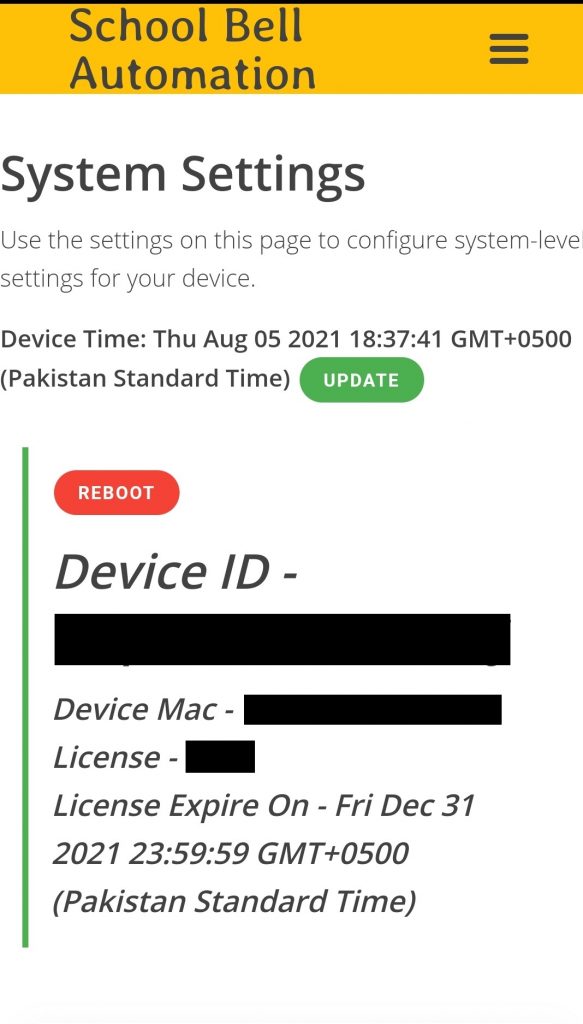 Smart Wifi School Bell Controller – AbiTechTure.com